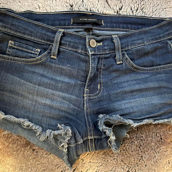 Flying Monkey | Shorts | Flying Monkey Daisy Dukes Mini Denim Shorts ...